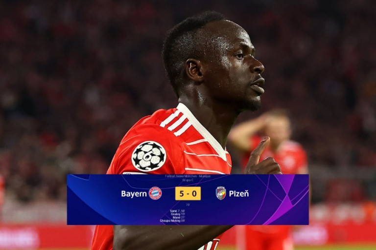 Gols de Bayern de Munique x Viktoria Plzen: Mané e Sané marcam em ...